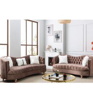 BEYAN Happy Sofas, Brown