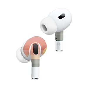 MightySkins (2 Pack) Skins Compatible with Apple AirPods Pro 2 - Sunset Forest | Protective, Durable, and Unique Vinyl Decal wrap Cover | Easy to Apply, Remove, and Change Styles | Made in The USA