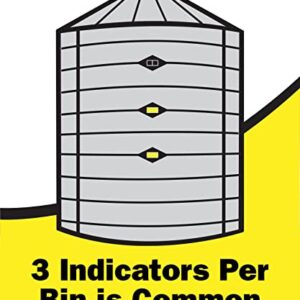 LevALERT Bin Level Indicators, The Original and Most Trusted, Premium Teflon Coated Activator, 3M Reflective Indicator, Made in The USA, Model 9700-7