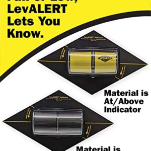 LevALERT Bin Level Indicators, The Original and Most Trusted, Premium Teflon Coated Activator, 3M Reflective Indicator, Made in The USA, Model 9700-7