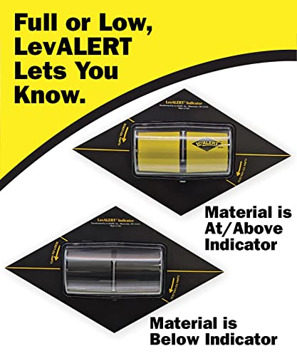 LevALERT Bin Level Indicators, The Original and Most Trusted, Premium Teflon Coated Activator, 3M Reflective Indicator, Made in The USA, Model 9700-7