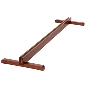 room divider stand walnut 4 panel