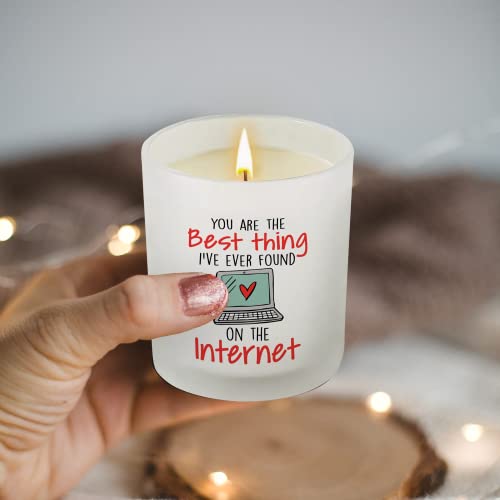 Gifts for Boyfriend, Girlfriend, Husband, Wife - Couples Gifts - Anniversary Birthday Gifts for Him, Her - I Love You Gifts for Her, Him - Romantic Gifts for Him, Her - Scented Candle for Men, Women