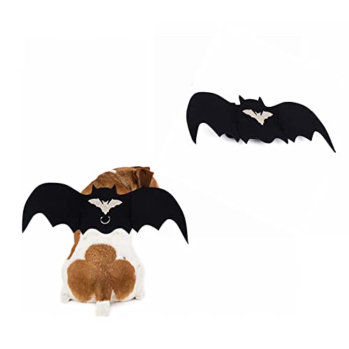 Pet Costume Halloween Bat Wings Cosplay Dogs and Cats Apparel Outfits Funny Cool Outfits Pet Supplies for Cat Puppy