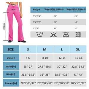 Womens Low Rise Flare Leggings V Crossover Bootcut Pants Petite Casual Y2K Workout 32 Inch Black Medium