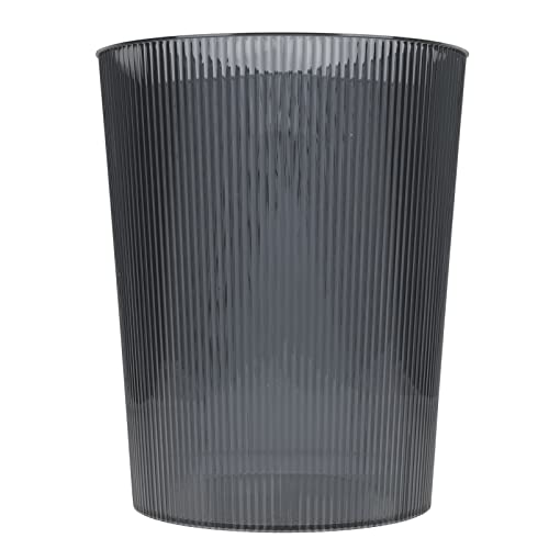 Rubbish Garbage Wastebasket Stripped Floral Flower Can Compost Kitchen Use Small French Bin Round: Den Containers Dried Crear Accessories Car Round Paper Container Pot Restaurant