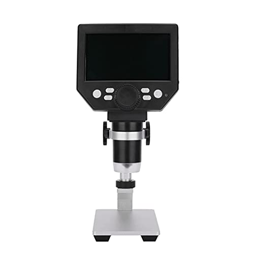 LXXSH Electronic USB Microscope 1-1000X Digital Soldering Video Microscopes 4.3" LCD Magnifying Camera Metal Stand Magnifier