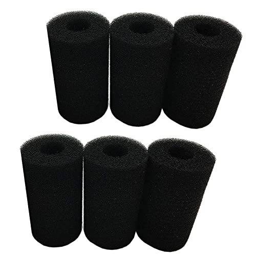 Qzbhct 6 Pack Pre-Filter Sponge Foam Roll Accessories for Aquarium Fish Tank