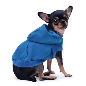 𝐍𝐄𝐖 𝐀𝐑𝐑𝐈𝐕𝐀𝐋 Frienperro Dog Clothes for Small Dogs Girl Boy, 100% Cotton Small Dog Hoodie, Chihuahua Clothes Pet Cat Winter Warm Sweatshirt Sweater, Teacup Yorkie Puppy Clothing Coat Costume