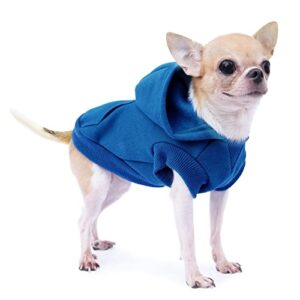 𝐍𝐄𝐖 𝐀𝐑𝐑𝐈𝐕𝐀𝐋 Frienperro Dog Clothes for Small Dogs Girl Boy, 100% Cotton Small Dog Hoodie, Chihuahua Clothes Pet Cat Winter Warm Sweatshirt Sweater, Teacup Yorkie Puppy Clothing Coat Costume