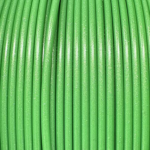 Gizmo Dorks Glitter PLA 3D Printer Filament 1.75mm 1kg, Green