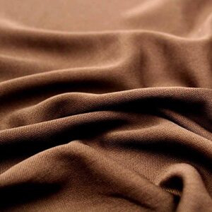 Texco Inc Polyester Interlock Lining 2 Way Stretch/Decoration, Apparel, Home/DIY Fabric, Coco D 1 Yard