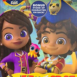 Santiago of The Seas Coloring and Activity Book with Bonus Stand-Up Character on Back - 80 Pages