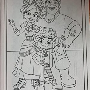 Santiago of The Seas Coloring and Activity Book with Bonus Stand-Up Character on Back - 80 Pages