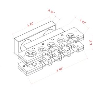 Innovative Marine Custom Cradle Pro Magnetic Probe Holder