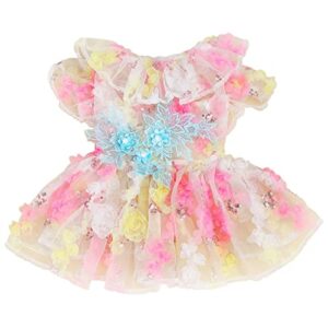 pet clothes for medium dogs easter pet skirts dog clothes cat clothing princess spring summer breathable wedding dress cool colorful lace skirt pet clothes