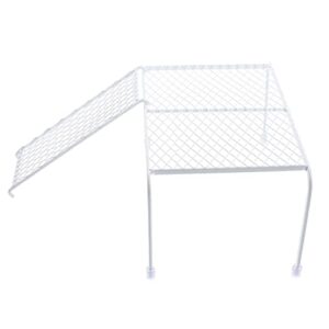 patkaw hamster cage platform stainless steel rutin chicken rack wire chicken coop platform with climbing ladder for mouses rat gerbil dwarf hamster