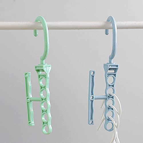 AIXITONG 3Pcs Multifunctional Drying Rack 360-degree Rotating Drying Rack Hook Hanger with Connecting Hook for Drying and Storage