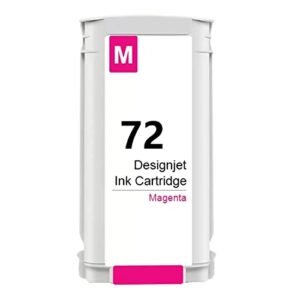 Jalada Compatible 72 Ink Cartridges Replacement for HP 72 130-ml C9403A C9370A C9371A C9372A C9373A C9374A for DesignJet T770 T790 T795 T610 T620 T1100 T1120 T1200 T1300 T2300 Printer (6-Pack)