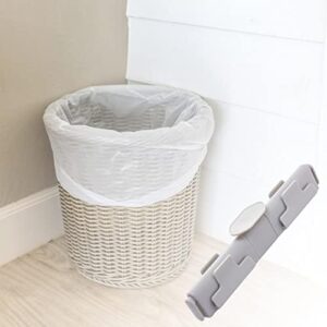 Colcolo Portable Gare Sorting Clip Sorting Bin Trash Can Accessories Household Classification Trash Folder for Camping Cupboard, Grey