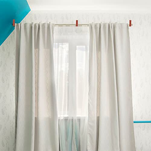 Vin Beauty 6 Pcs PU Leather Wall Hooks Wall Hanging Strap Leather Curtain Rod Holder Leather Straps Hanger Towel Leather Hook for Towel Bathroom Kitchen Bedroom