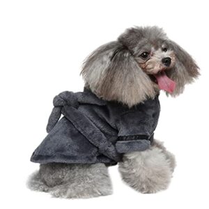 Cute Dog Sweaters for Medium Dogs Male Pet Bath Hotel Dog Nightgown Pajamas Bathrobe Clothes Towel Bathrobe Cat Pet Pet Clothes