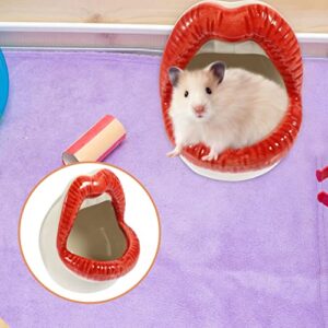 POPETPOP Hamster Accessories Hamster Accessories Hamster Accessories Cool Rat House Cooling Hideout Hamster Ceramic Guinea Pig Small Hamster House Hamster Hideout Hamster Hideout Hamster Hideout