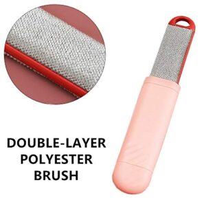 2 Pcs Pet Hair Remover Double-sided Fur Removal Brush Fur Hair Removal Tool for Clothes Sofa Carpet Car Seat