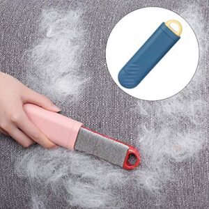 2 Pcs Pet Hair Remover Double-sided Fur Removal Brush Fur Hair Removal Tool for Clothes Sofa Carpet Car Seat