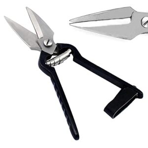 odontomed2011 foot rot shear sheep shears hoof trimming scissors sharp serrated blades new black color handle