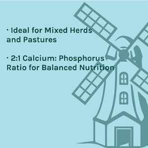 New Country Organics | Kelp Based Healthy Mineral for Cattle, Goats and Horses | Certified Organic and Non-GMO | 40 lbs