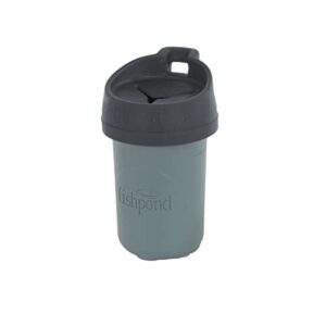 fishpond piopod microtrash container | pack it out streamside waste container (steelhead blue)