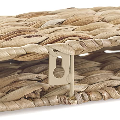 Seagrass Wall Shelf - Floating Shelves for Coastal Beach Vibe