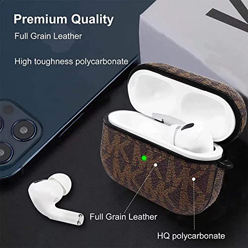 Aocakuins for AirPods Pro 2nd Generation Case 2022, Luxury Newest Full-Body Hard Shell Shock-Absorbing Airpods Pro 2 Protective Cover Wireless Charging Case [Front LED Visible]