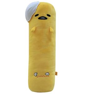 vickstco the lazy cute egg soft long throw sleeping pillow lifelike cartoon pillows home decor