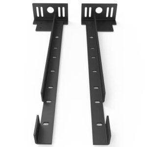 ForoGore Bed Frame Footboard Extension Brackets Set, Footboard Extension Brackets Attachment Kit for Twin, Queen, King Full Size Beds