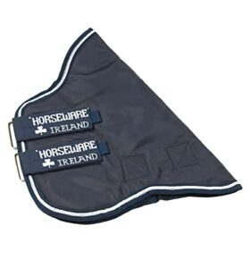 horseware ireland amigo bravo 12 turnout hood 250g navy/white l