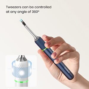 BEBIRD Note5 AuriCare Ear Wax Removal Tool with Ear Camera, Ear Cleaner with Ear Pick &Tweezers Mode,1000W Ear Scope,Universal Gyroscope for Earwax Removal, Ear Wax Removal Kit Include 6pcs Ear Scoop