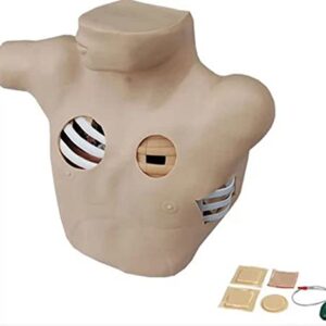 SHENGANG Model Medical Teaching of Thoracic Puncture and Drainage,Pneumothorax Fluid Closed Thoracic Treatment Model,Anatomical Drilling Training Model