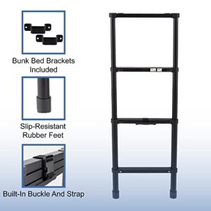 RecPro RV Telescoping Bunk Ladder 52" | Mounting Brackets Included | Made in USA