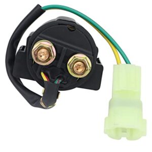 Soarider Starter & Relay for 2008-2020 Honda Recon 250 FourTrax TRX250TE ES TRX250TM, 31200-HM8-B61 19642 410-54133 SMU0478, 2008 2009-2020 250 Recon Starter, Replacement for 250 Honda Recon Starter