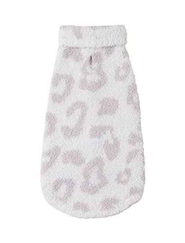 Barefoot Dreams CozyChic BITW Pet Sweater, Dog Clothes, Dog Sweater, Dog Accessories, in The Wild, Cream/Stone, MD