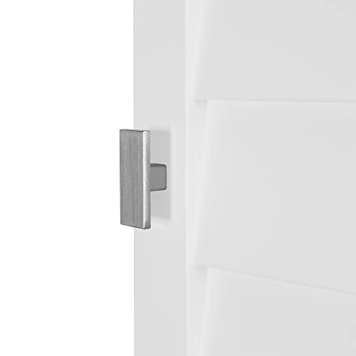 RiverRidge Brookfield Bathroom Shutter Door Over-The-Toilet Spacesaver Freestanding Storage Cabinet, White