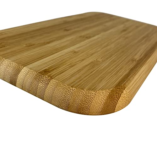 Bamboo Serving Tray,Natural Bamboo Wood Decorative Rustic Trays, Great for Dinner Trays, Tea Tray, bar Tray, Breakfast Tray, or Any Food Tray