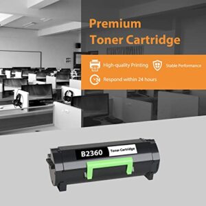 Compatible B2360dn Toner Cartridge (M11XH 331-9805) Replacement for Dell B2360dn Toner Cartridge B3460dn B2360d B3465dn B3465dnf(8,500 Pages, 1 Pack) (BK)