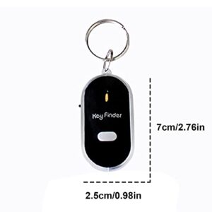 Key Finder Keychains Remote Sound Control Lost Key Finder Locator Device Phone Keychain Whistle Item Locator Suitable for Seniors Key Locator Device