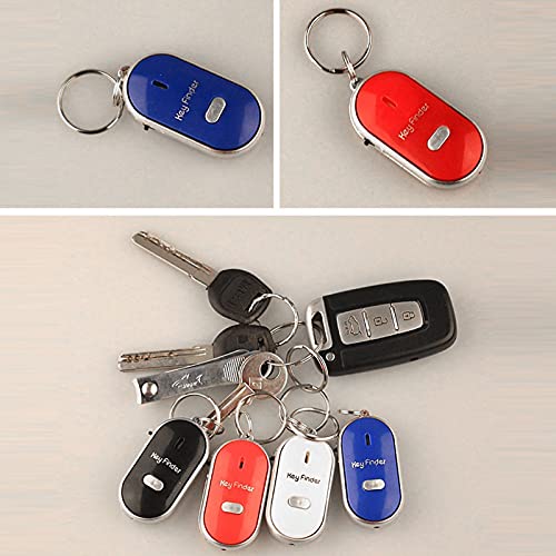 Key Finder Keychains Remote Sound Control Lost Key Finder Locator Device Phone Keychain Whistle Item Locator Suitable for Seniors Key Locator Device