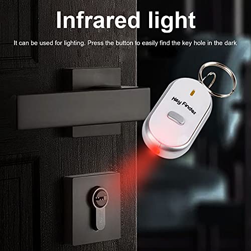 Key Finder Keychains Remote Sound Control Lost Key Finder Locator Device Phone Keychain Whistle Item Locator Suitable for Seniors Key Locator Device