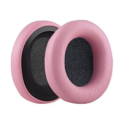 Geekria NOVA Replacement Ear Pads for Sony WH-CH700N, WH-CH710N, WH-CH720N Headphones Ear Cushions, Headset Earpads, Ear Cups Repair Parts (Pink)