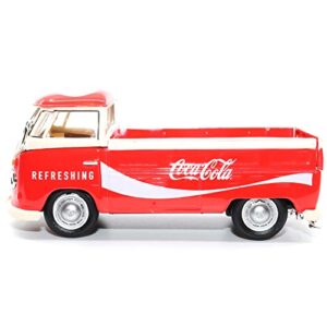 1:43 Scale 1962 Volkswagen T1 Pickup Red/White